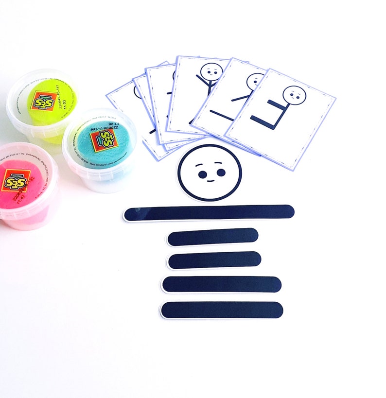 Body Pattern Activity, Fine Motor Skills, Body Matching Activity ...