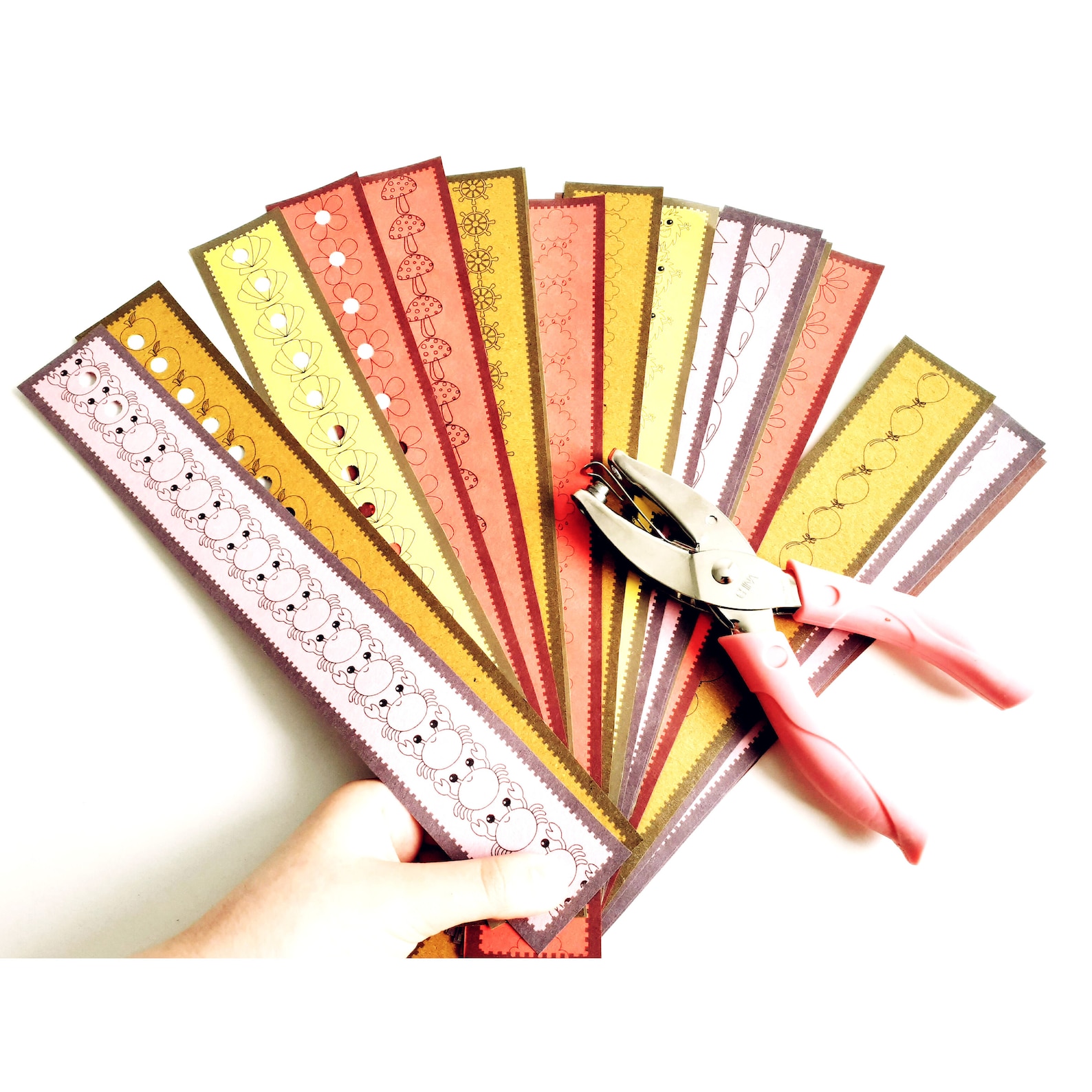 Punch Cards Hole Punch Activity Fine Motor Skills - Etsy