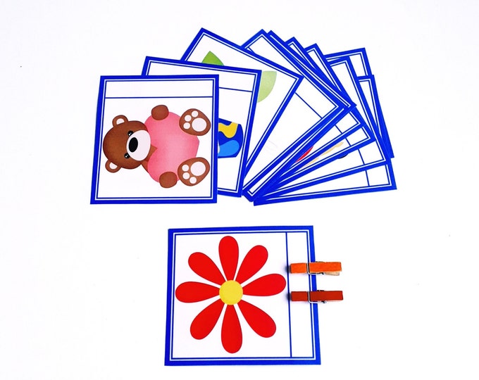 Color Matching & Sorting Activity With Clothespins | Fine Motor Skills ...