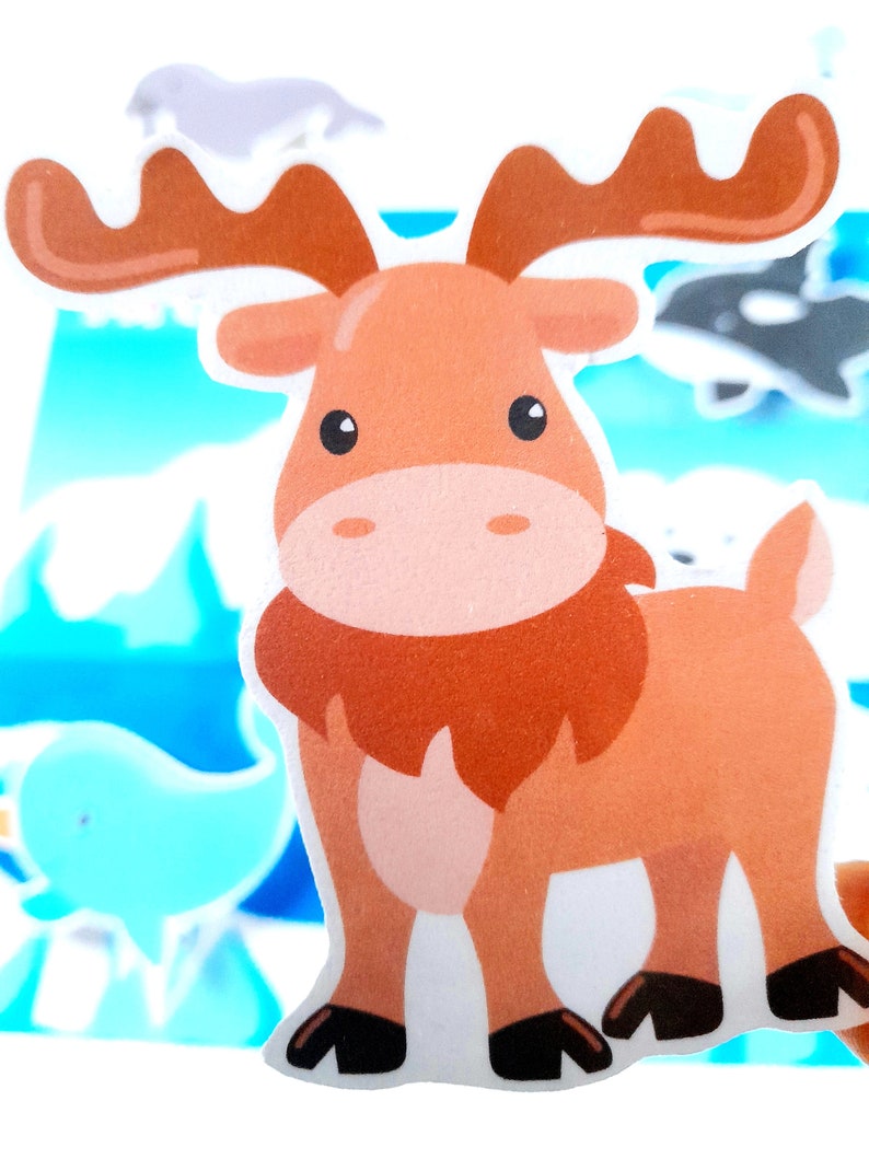 Animal Matching Game, Arctic Animal Matching , Memory Game, Printable ...