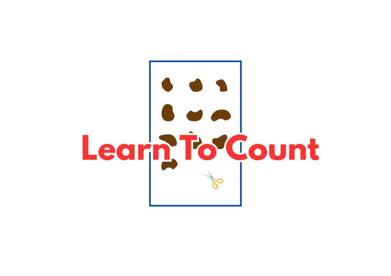 Giraffe Counting Activity Numbers 1 to 10 Count for Kids - Etsy