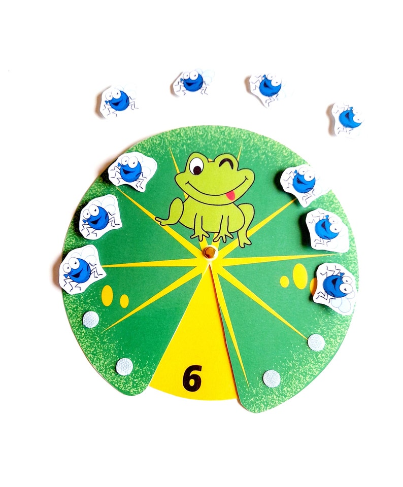 Frog Counting Activity, Preschool Counting, Kindergarten Worksheets ...
