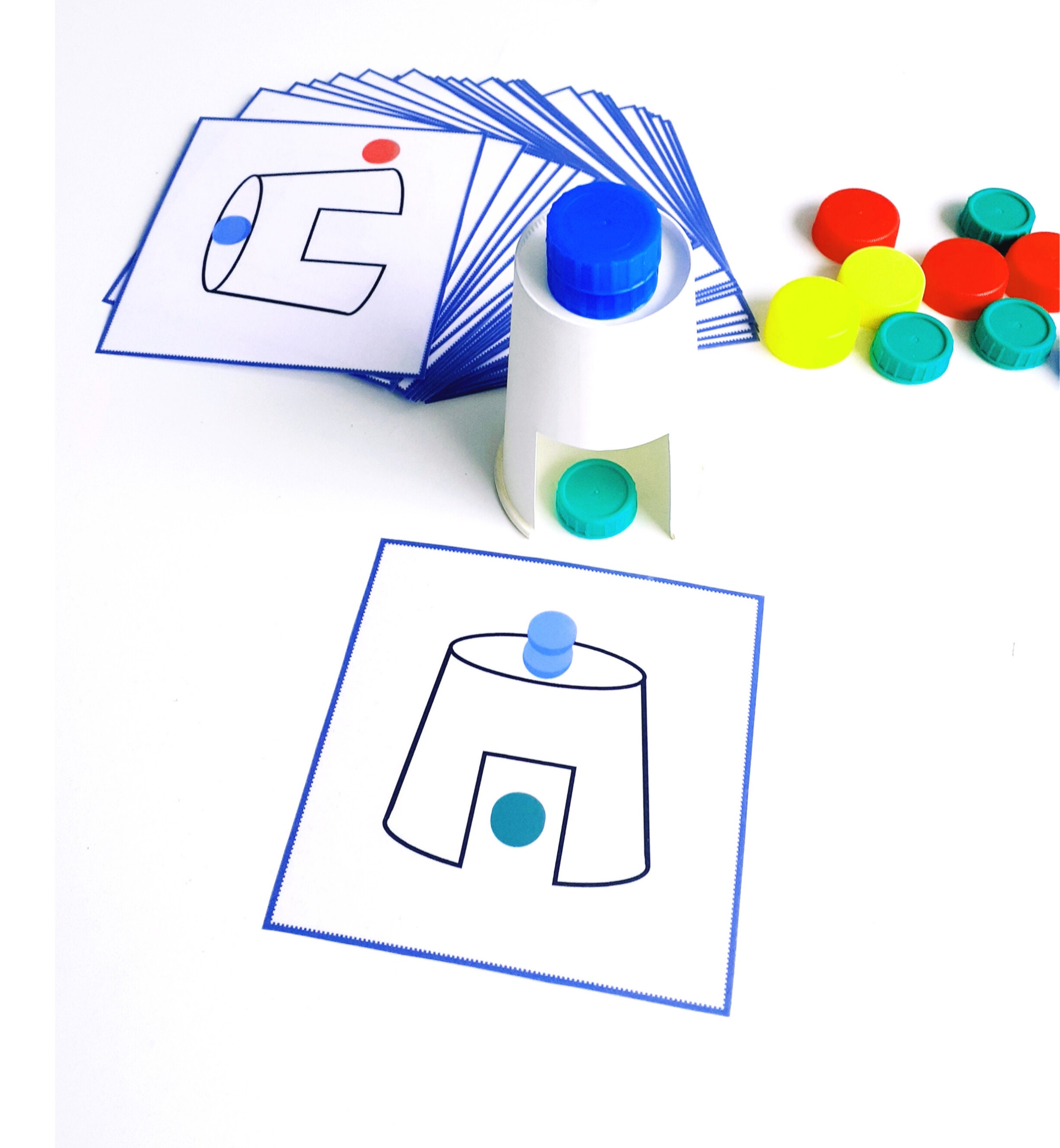 Color Activity With Plastic Capes and Fine Motor Activities - Etsy