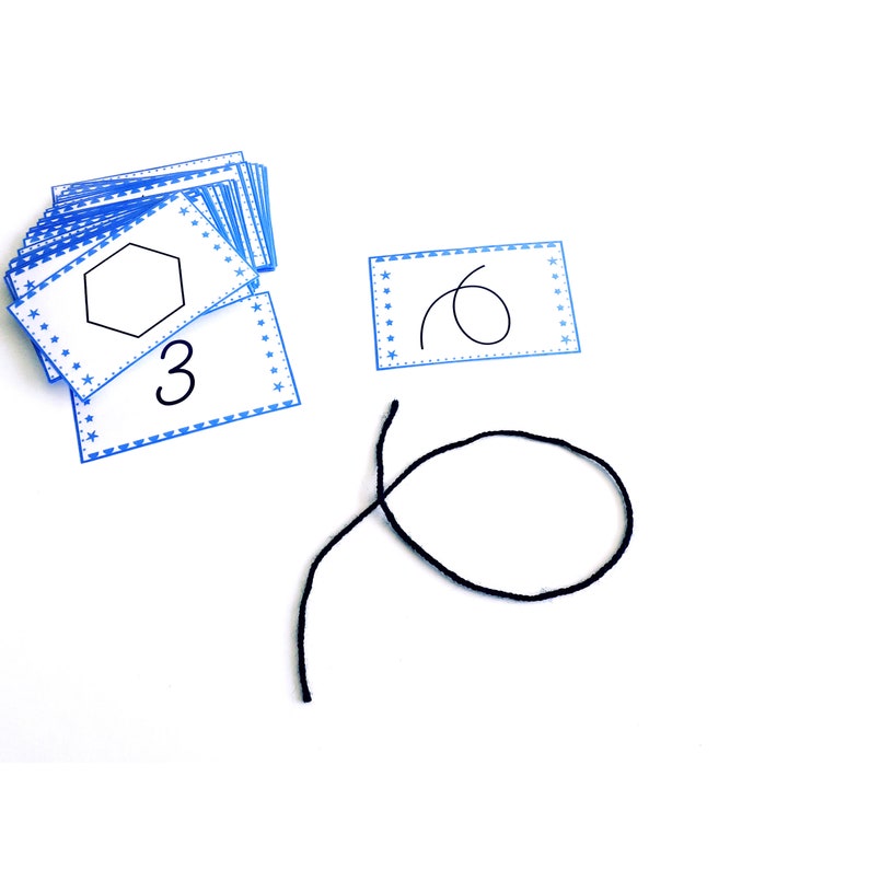 Pattern Activity With Thread Hands on Montessori Activities - Etsy