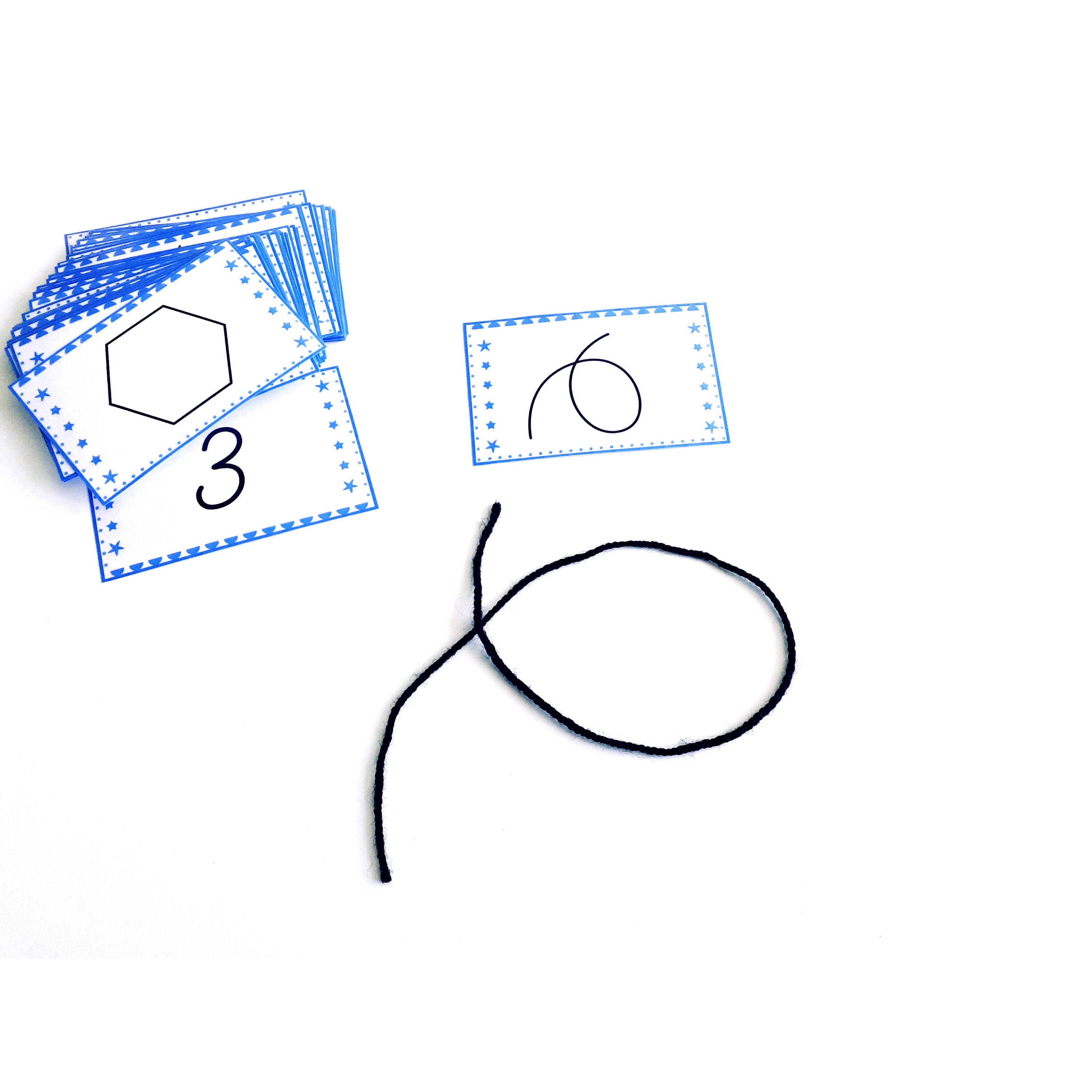 Pattern Activity With Thread, Hands on Montessori Activities, Fine ...