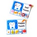 Sad and Happy Tooth, Dental Health Printable Worksheet for Toddlers ...