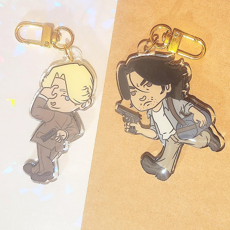 Johan Liebert Dr Tenma Monster Characters Handmade Acrylic Charms ...