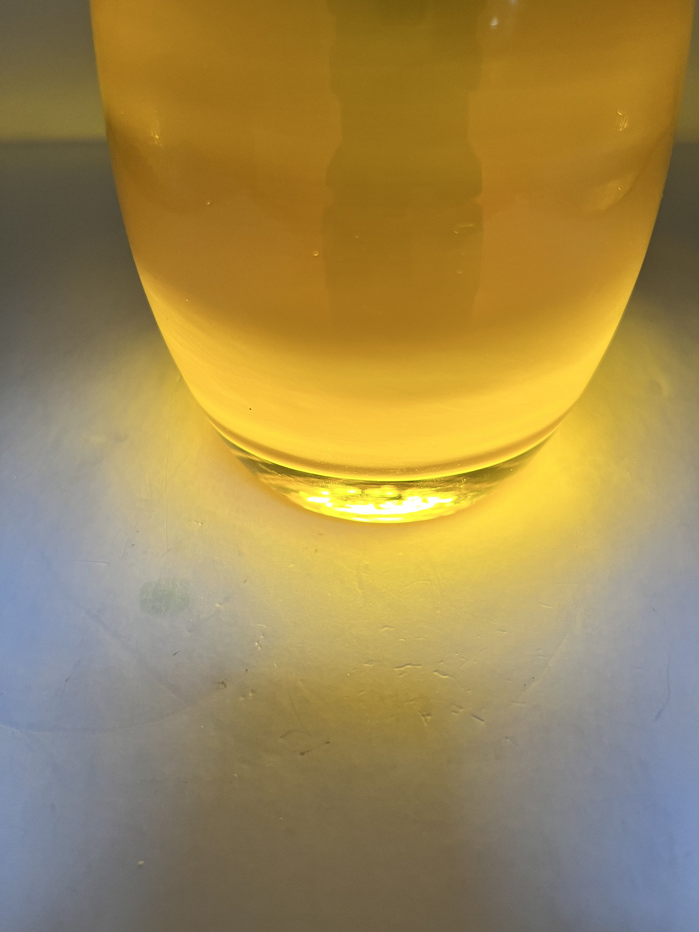 Glassybaby Pre-triskelion Tri Color Beige/light Beige/yello - Etsy