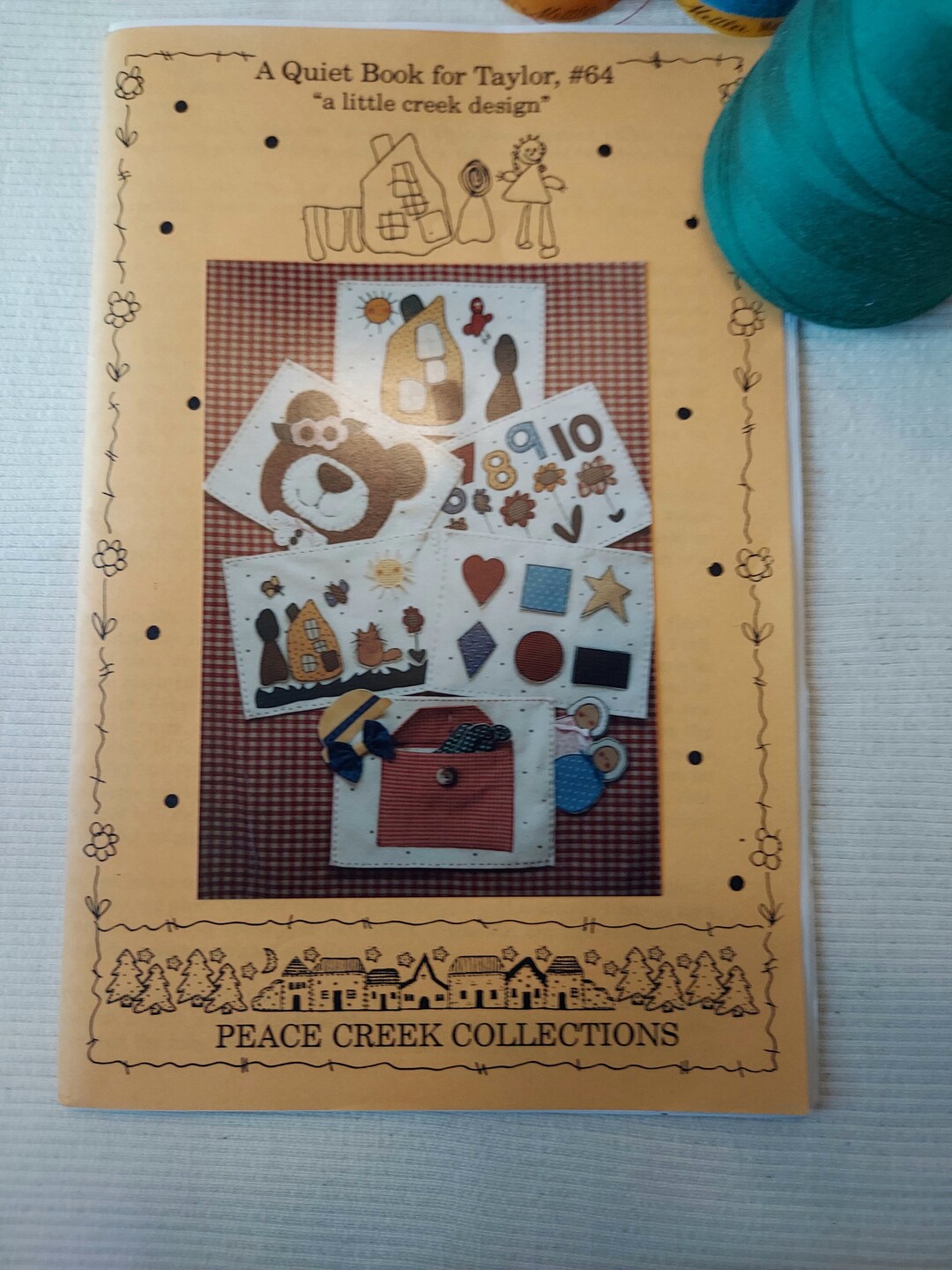 Cloth Book Pattern " A Quiet Book for Taylor "for That Special Someone ...