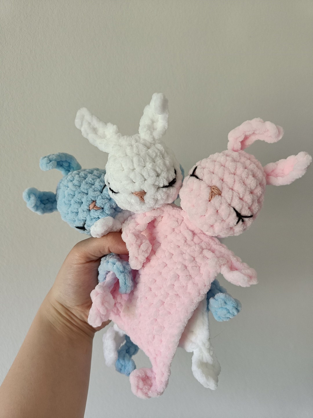 Snuggle Bunny - US Crochet Pattern PDF - Etsy