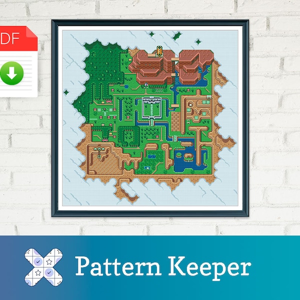 Hyrule Map File - Etsy