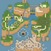 Super Mario World Map Cross Stitch Pattern. PDF Files. INSTANT DOWNLOAD ...