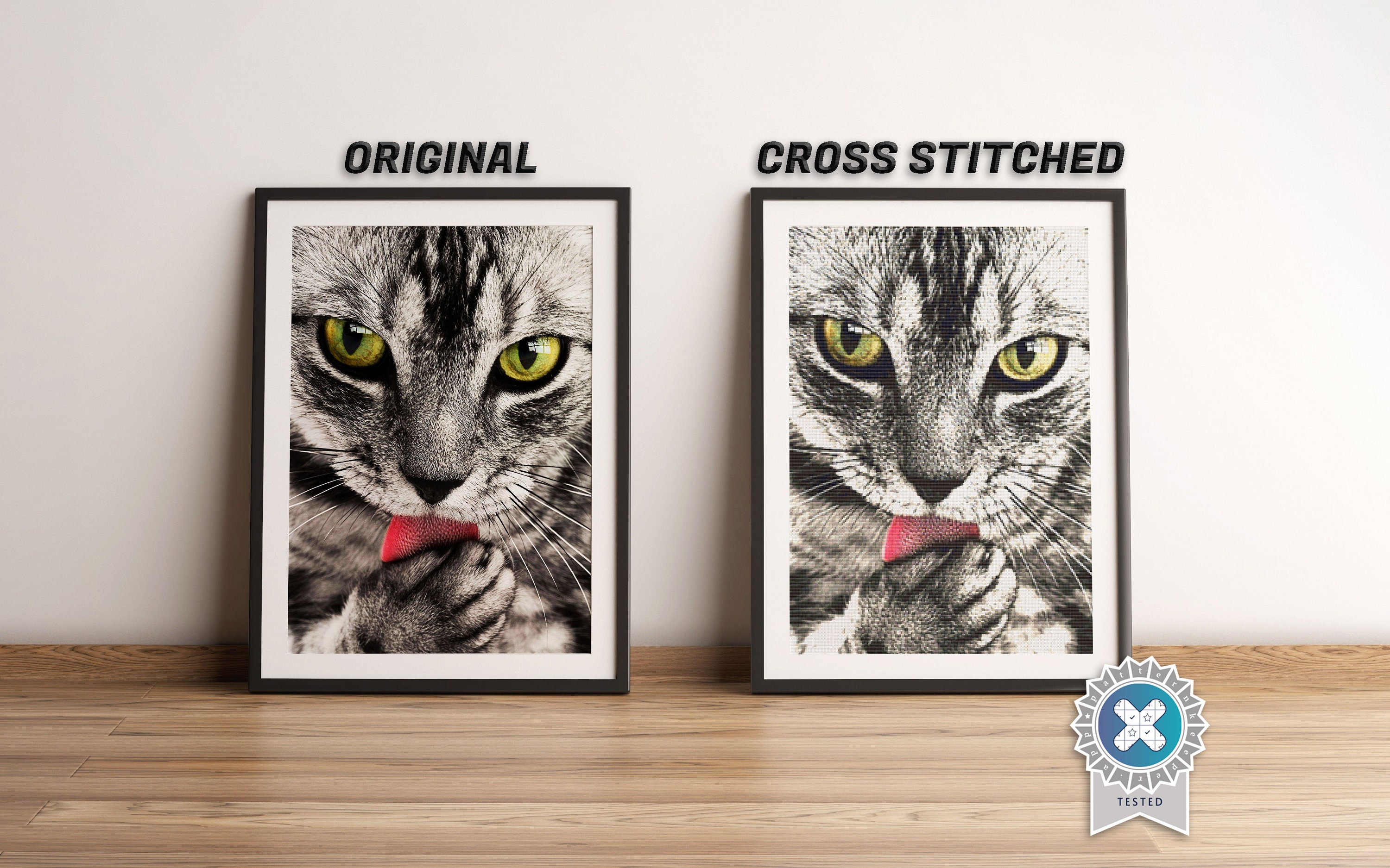 Custom Cross Stitch Pattern Photo Realistic Convert Your Photo to Cross ...