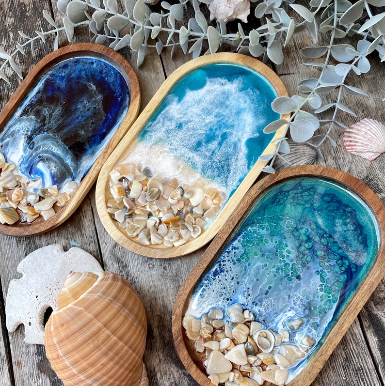 Resin Trinket Tray - Etsy