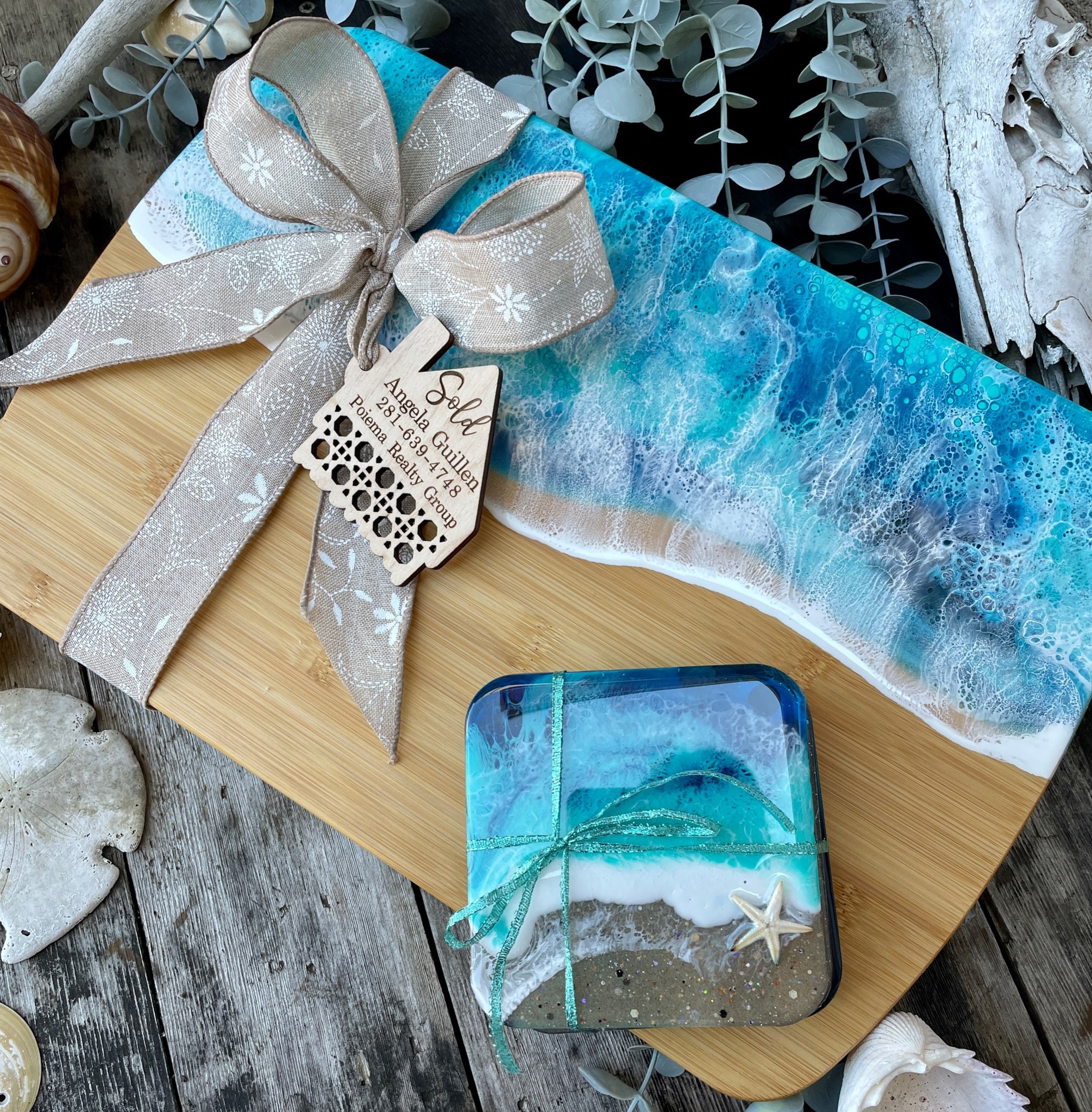 Beach Themed Coasters - Etsy