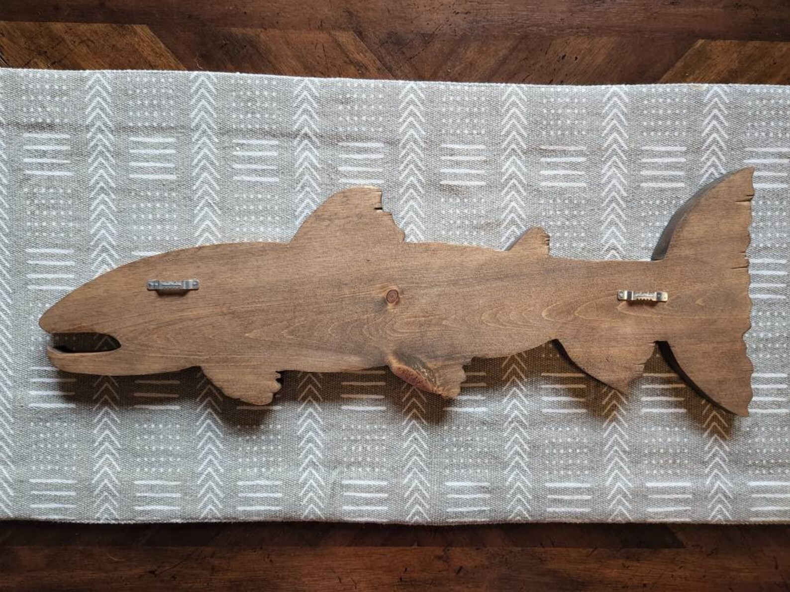 Handmade Wooden Signs Gone Fishin' Fish Cutout - Etsy