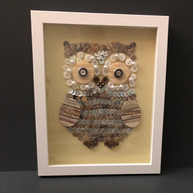 Button Wall Art - Etsy