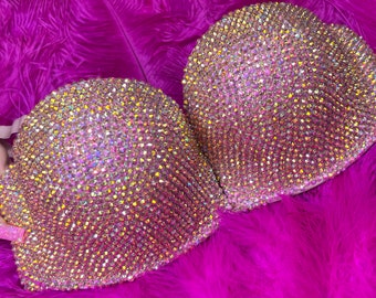Crystal Bra - Etsy