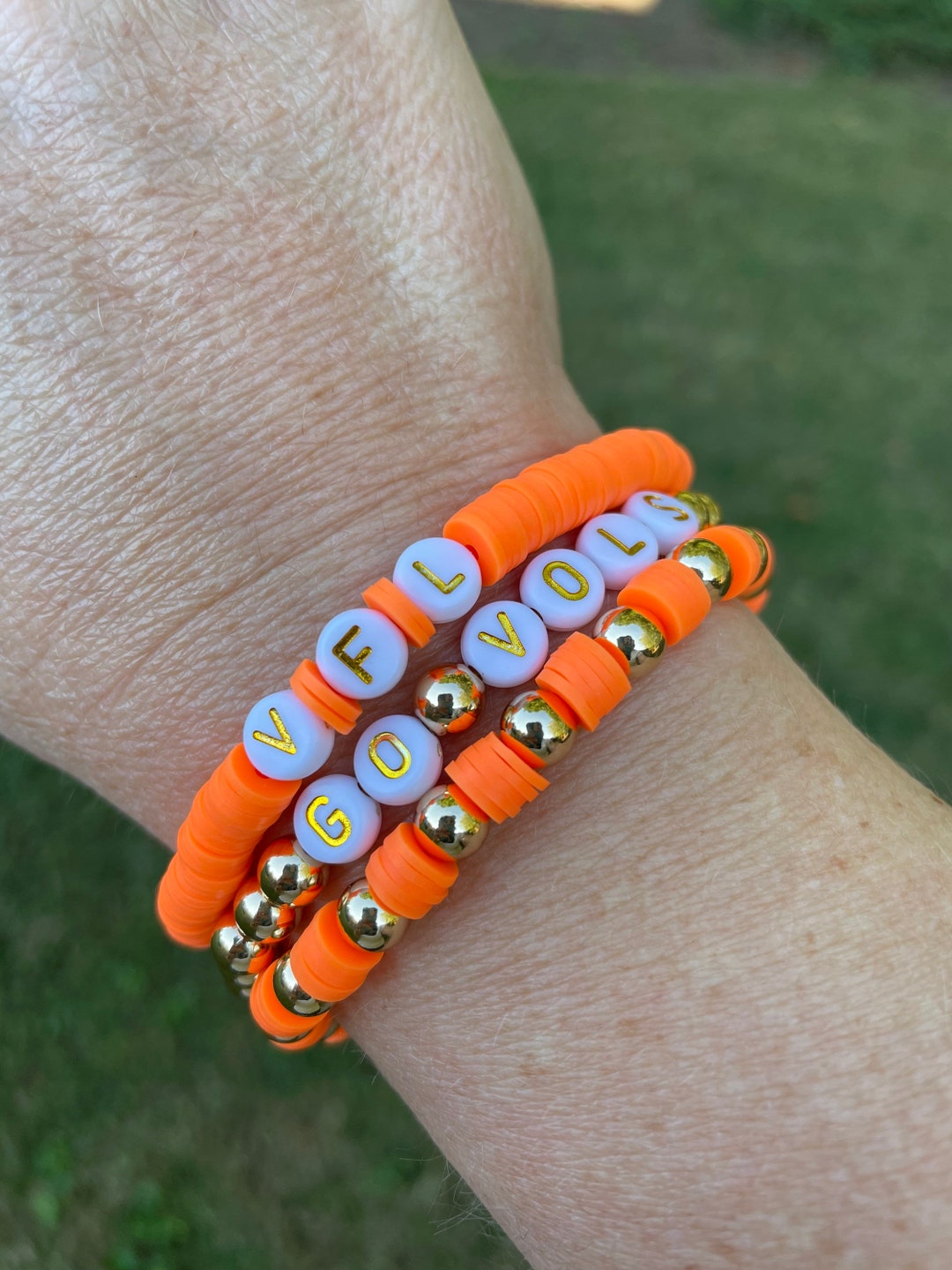 University of Tennessee Gold/orange Stack - Etsy