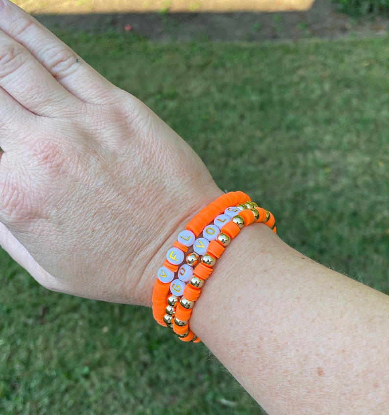 University of Tennessee Gold/orange Stack - Etsy