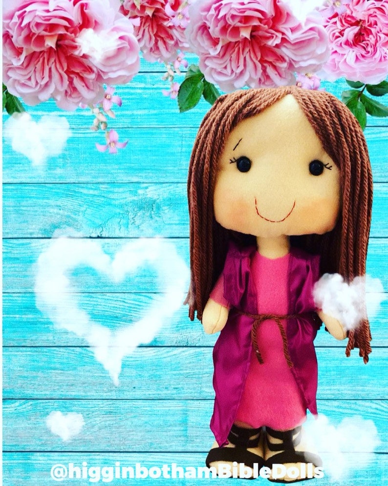 Hannah, Priscilla, Mary of Bethany, Abigail Bible Dolls Bible Character Sunday School for ...