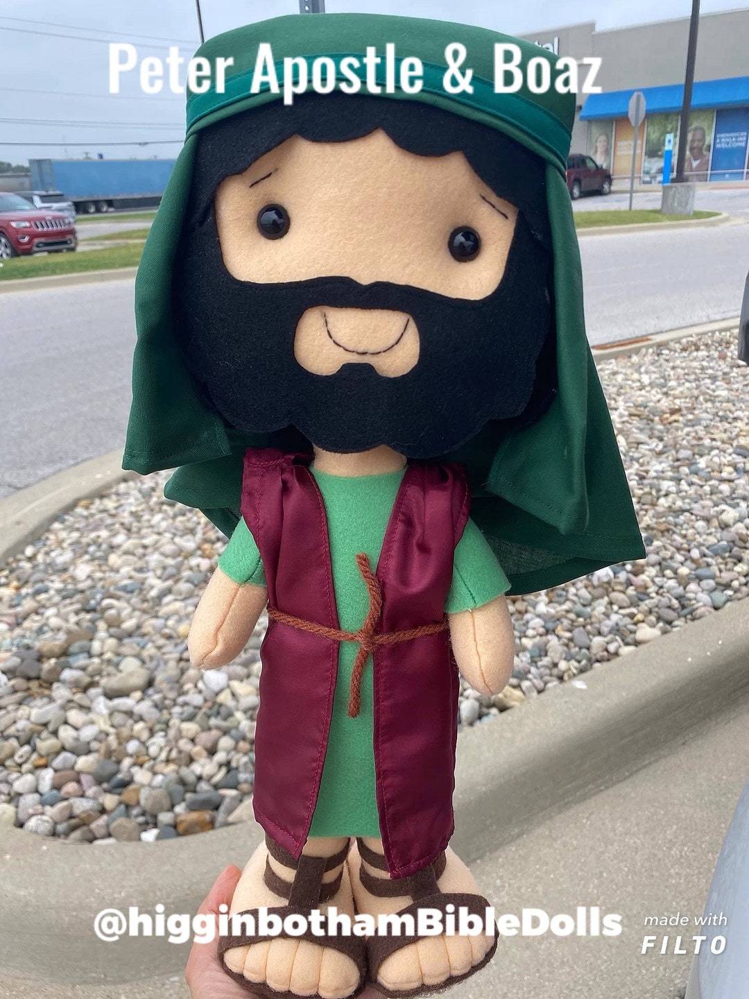 Peter Boaz Bible Doll Christian Characters Sunday School - Etsy