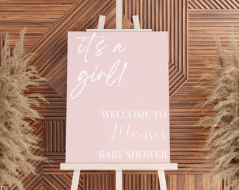 Baby Shower Sign Welcome - Etsy