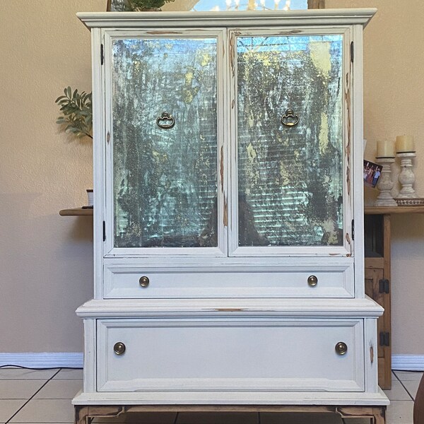 Shabby Chic Armoire - Etsy