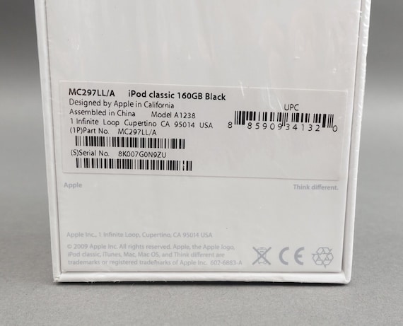 Ipod Classic 7th Generation Box