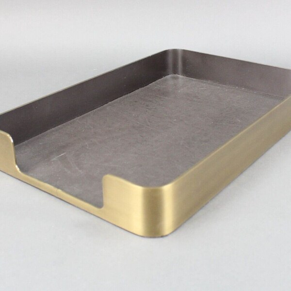 Brass Desk Tray - Etsy