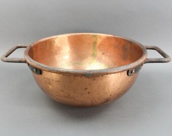 Antique Copper Candy Pot - Etsy