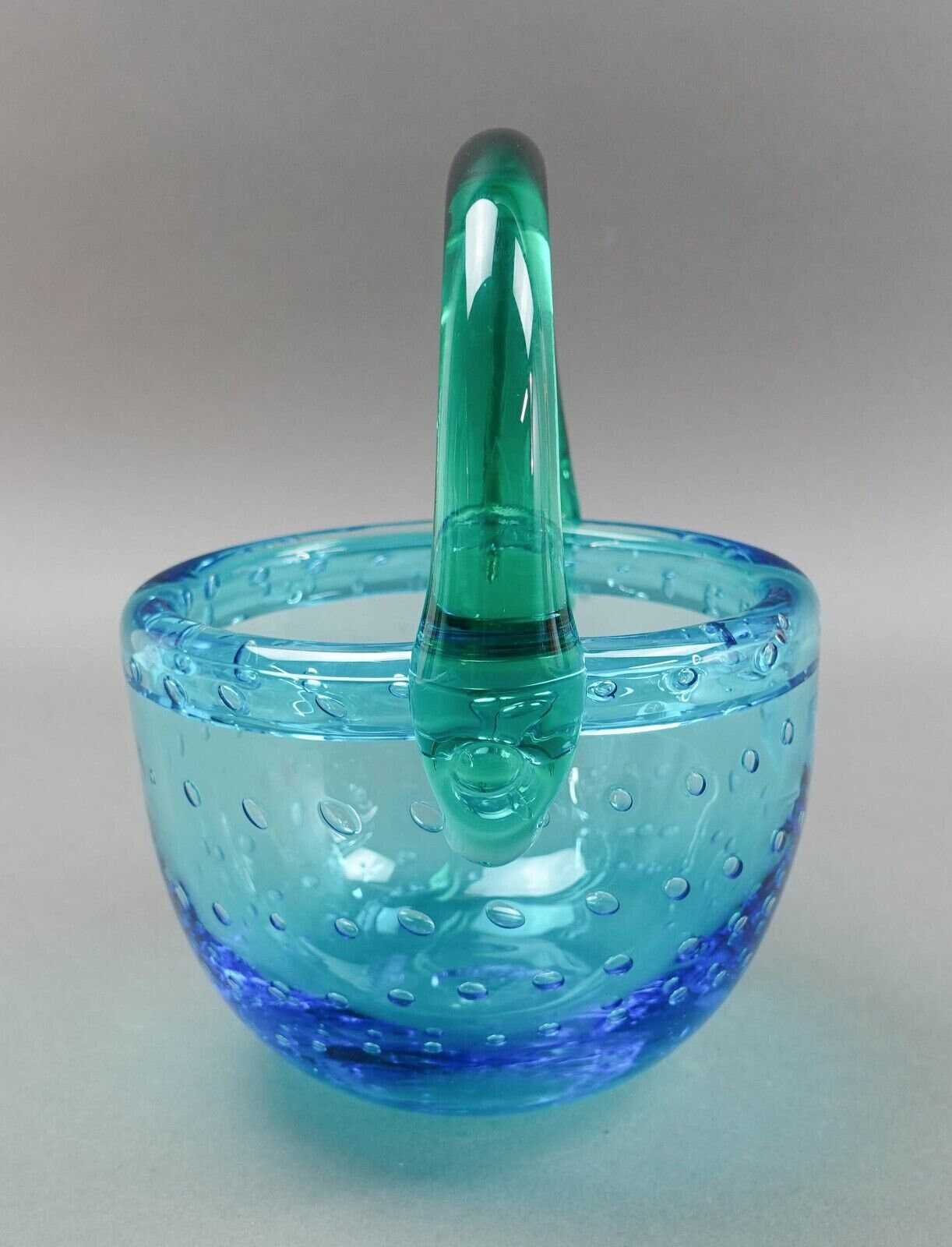 Blenko Handcraft USA 2020 Limited Edition Blue & Green Glass - Etsy