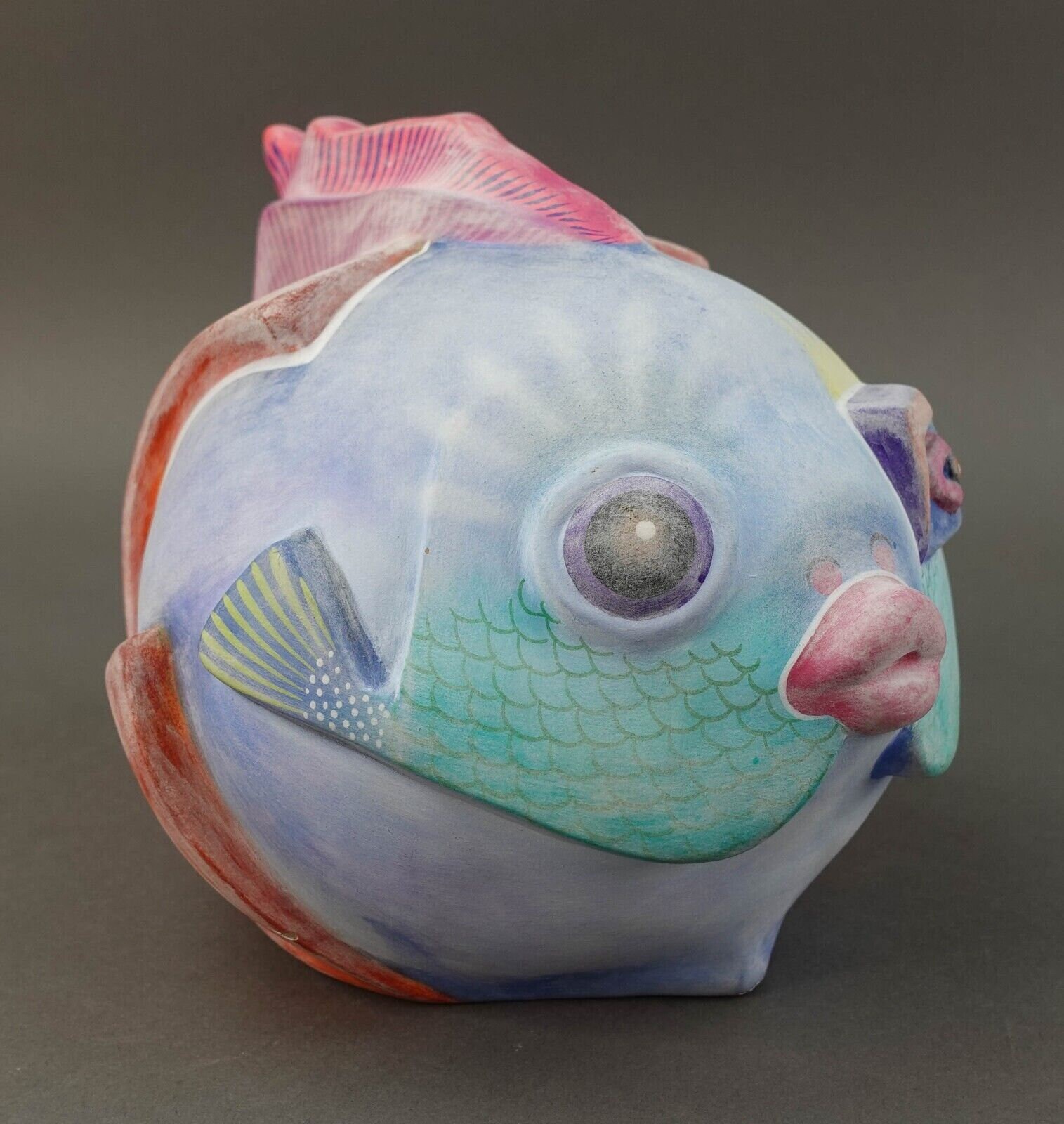 Alexander Flores Signed Mexico Ceramic Fish Sculpture Numbered - Etsy