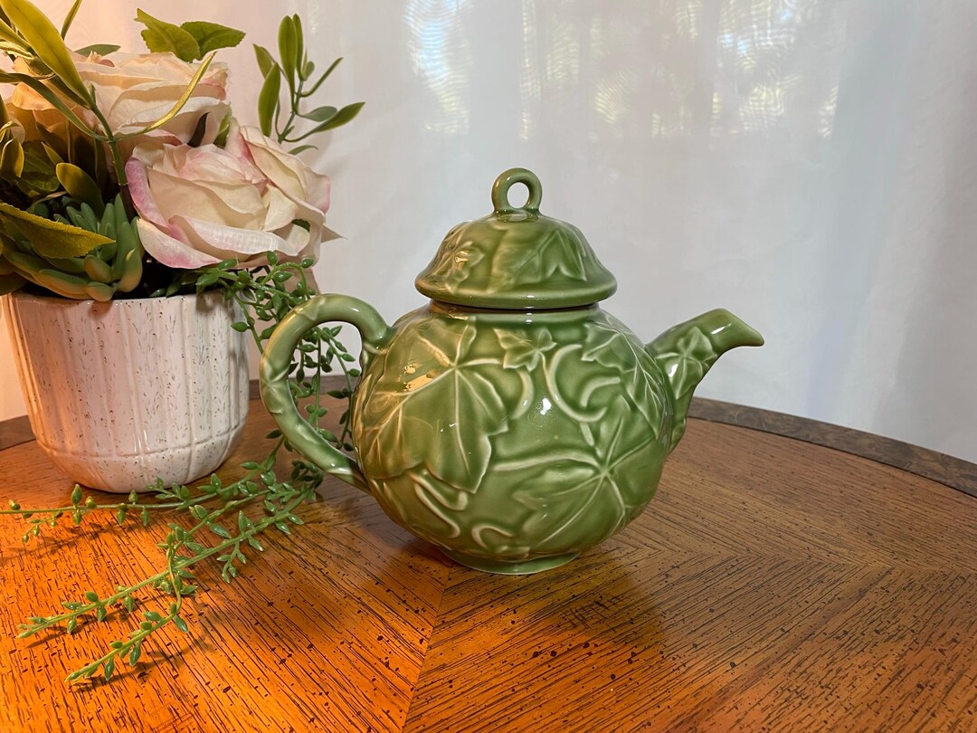 Vintage Franciscan Ivy Embossed Teapot - Etsy