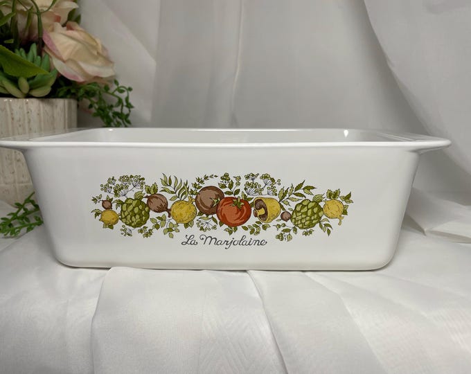 Vintage Corningware Spice of Life 9x5x3 Loaf Pan P-315-B - Etsy