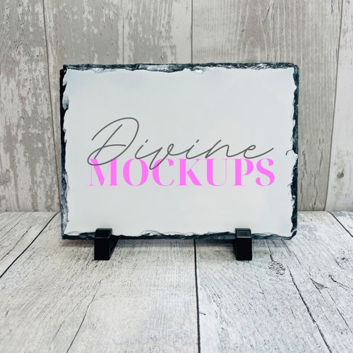 Photo Slate 15x20 Mockup Rectangular Slate Mockup Digital - Etsy