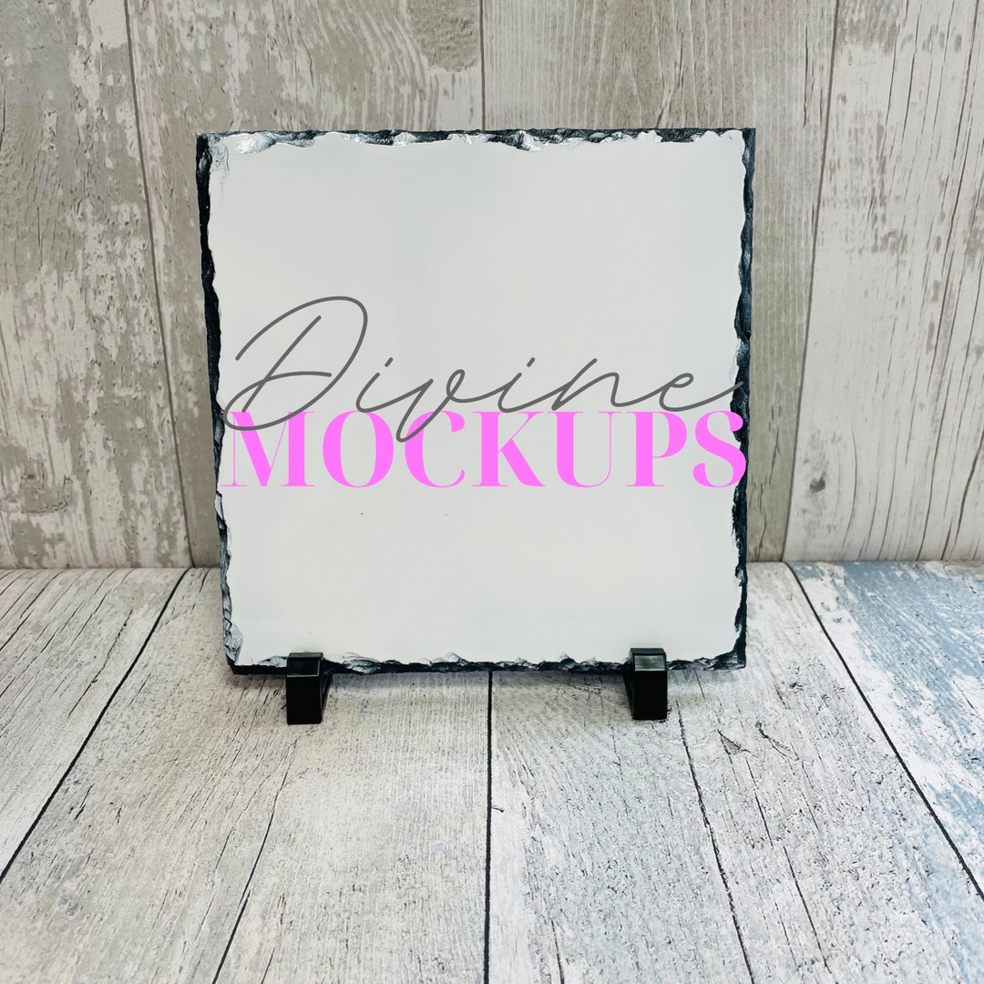 Photo Slate 20x20 Mockup - Square Slate Mockup - Digital Download JPG ...