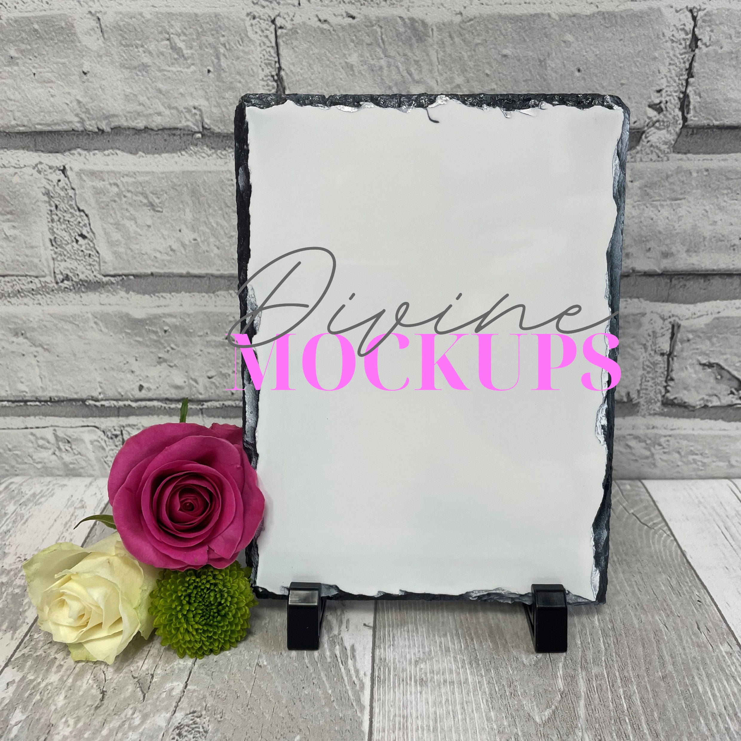 Photo Slate 15x20 Mockup - Rectangular Slate Mockup - Digital Download ...