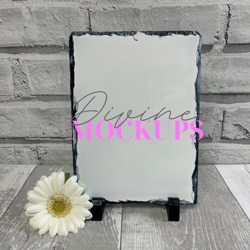 Photo Slate 15x20 Mockup Rectangular Slate Mockup Digital - Etsy