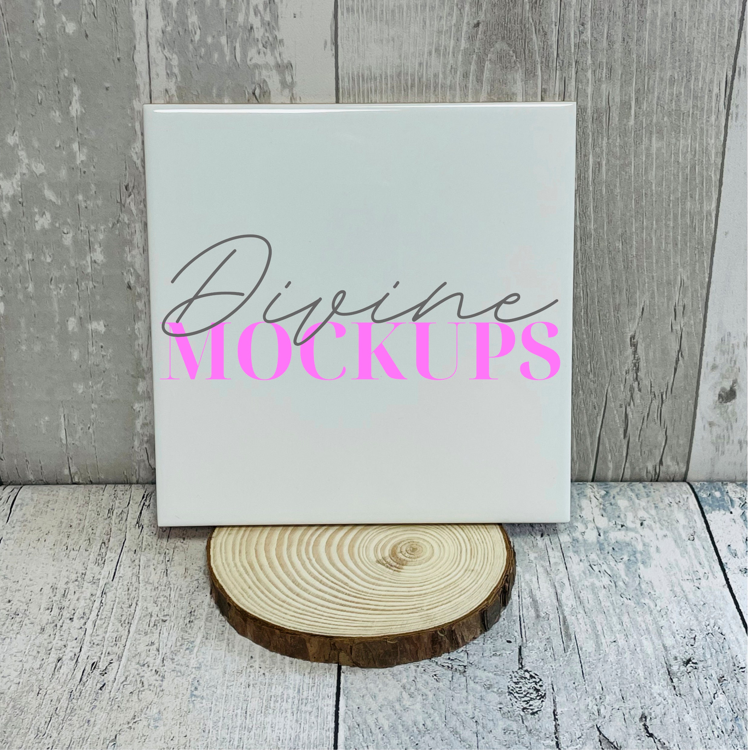 Ceramic Tile Mockup - Square Tile Mockup - Digital Download JPG ...
