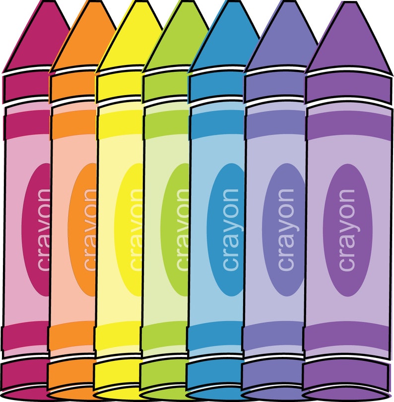 Back to School Crayon SVG Bundle. Student, Teacher Name Tag. Peace Love ...
