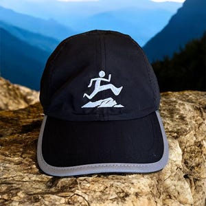 Rusticpeak Hat: Lightweight Reflective Running Cap With Embroidered ...