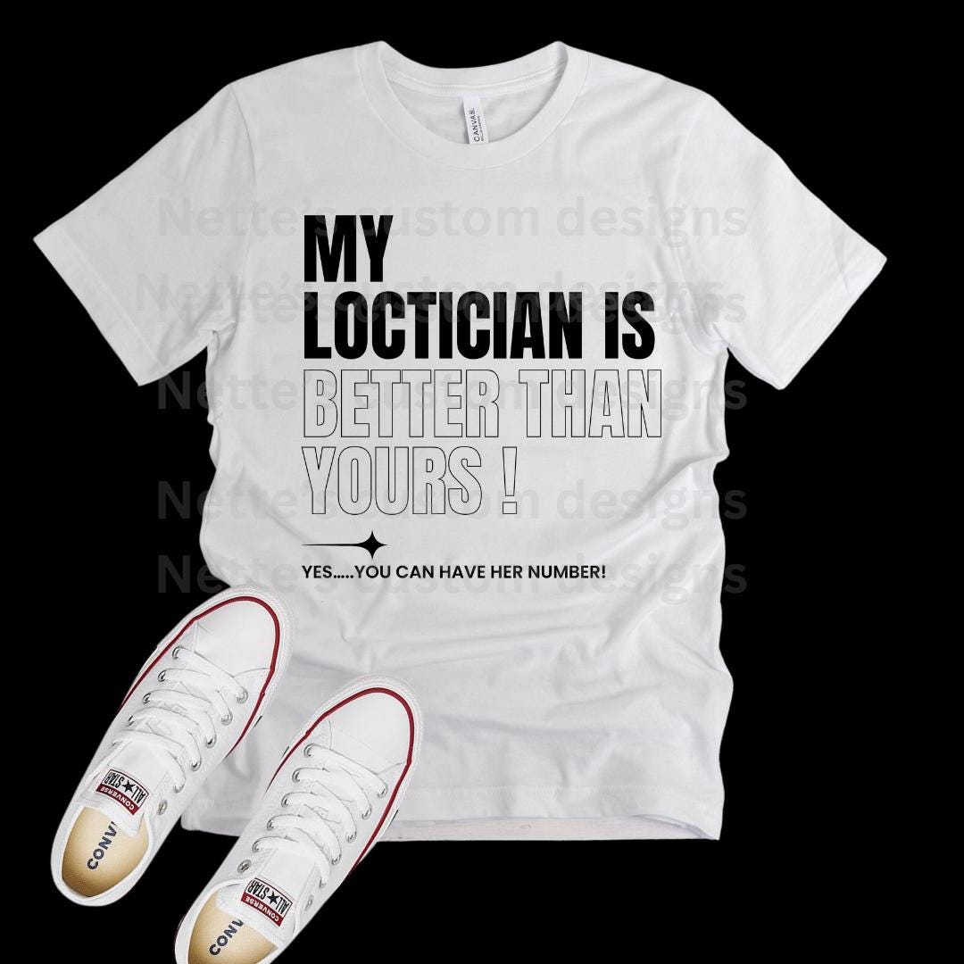Funny Loctician Quote PNG: Black Hair Designs (digital Download) - Etsy