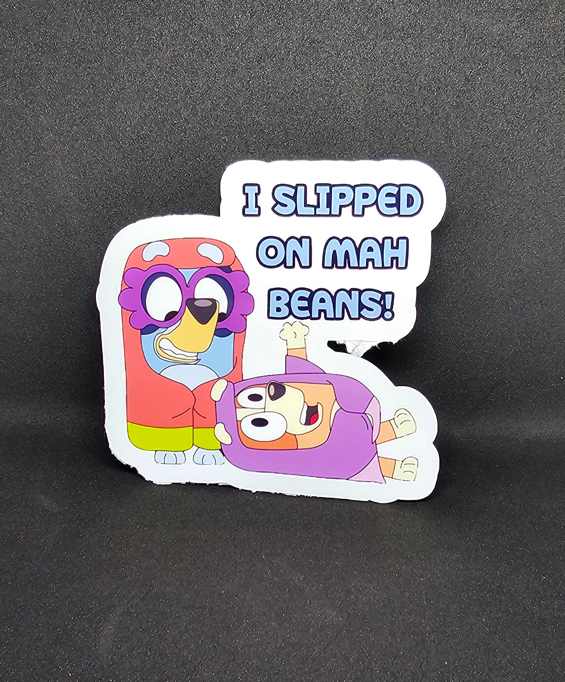 Bluey Inspired Beans Sticker - Etsy
