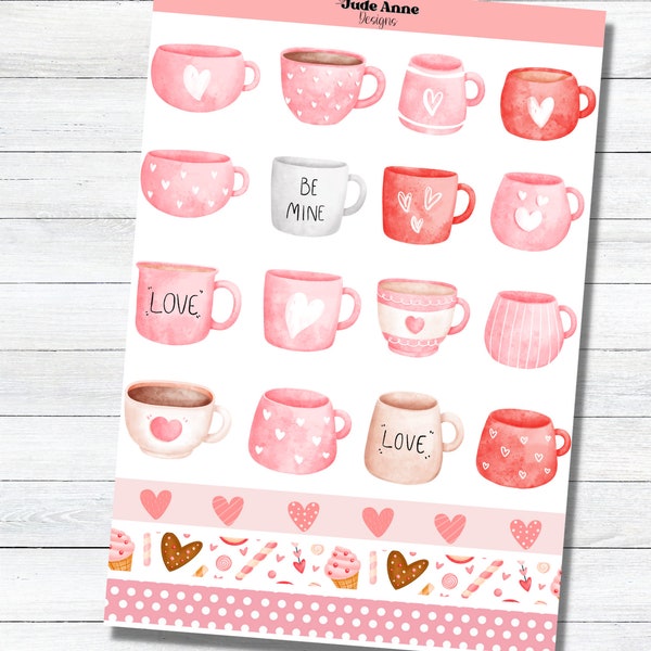 Cute Coffee Stickers - Etsy