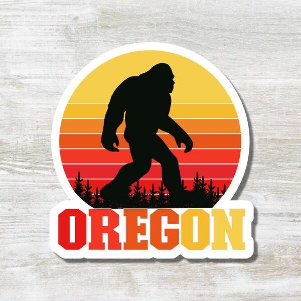 Sasquatch Sticker - Etsy