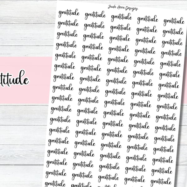 Gratitude Planner - Etsy