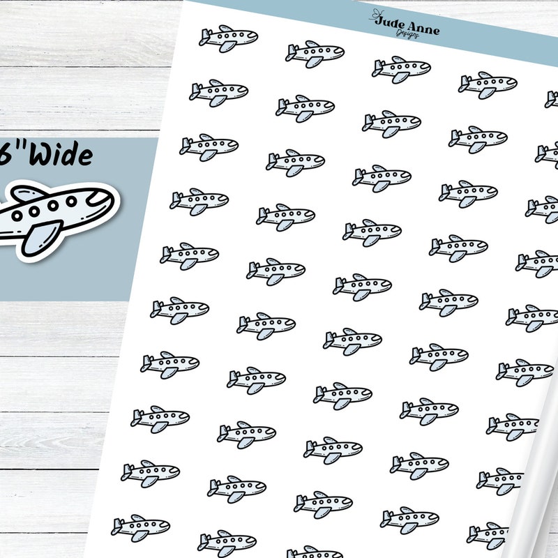 Airplane Stickers - Etsy