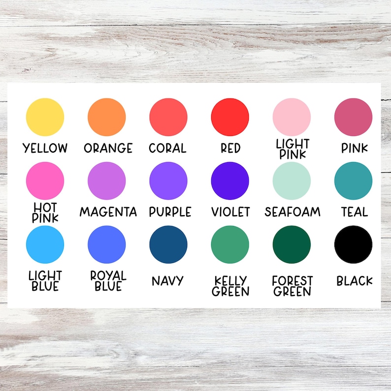 Custom Text Box Planner Stickers, Custom Script Planner Stickers ...