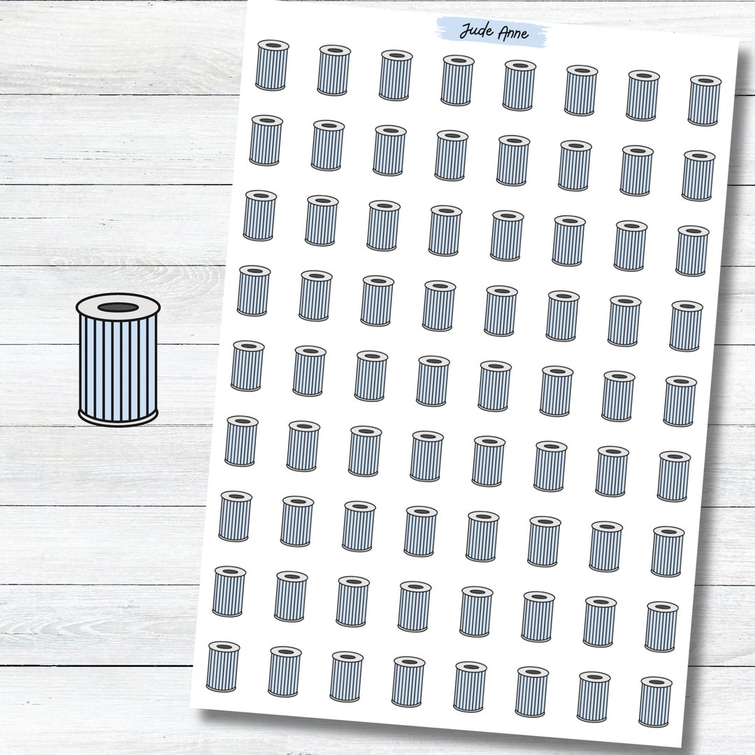Air Filter Planner Stickers | Air Purifier Planner Stickers | Icon for ...
